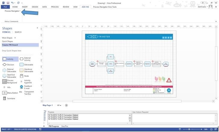 How To Process Map Using Triaster Software
