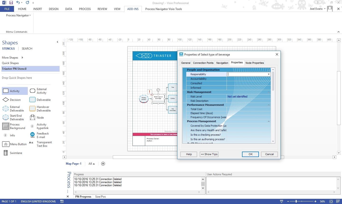 How To Process Map Using Triaster Software