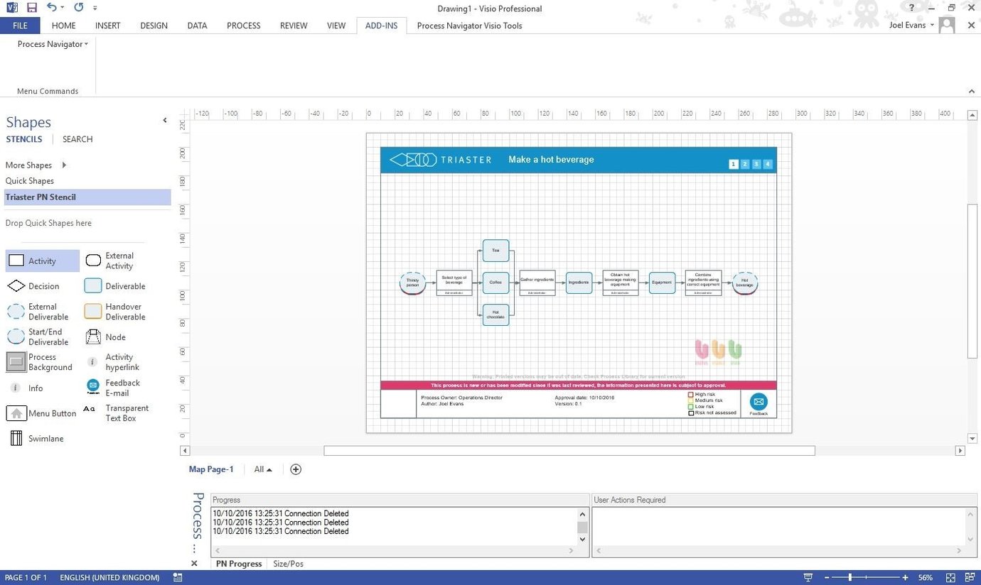 How To Process Map Using Triaster Software